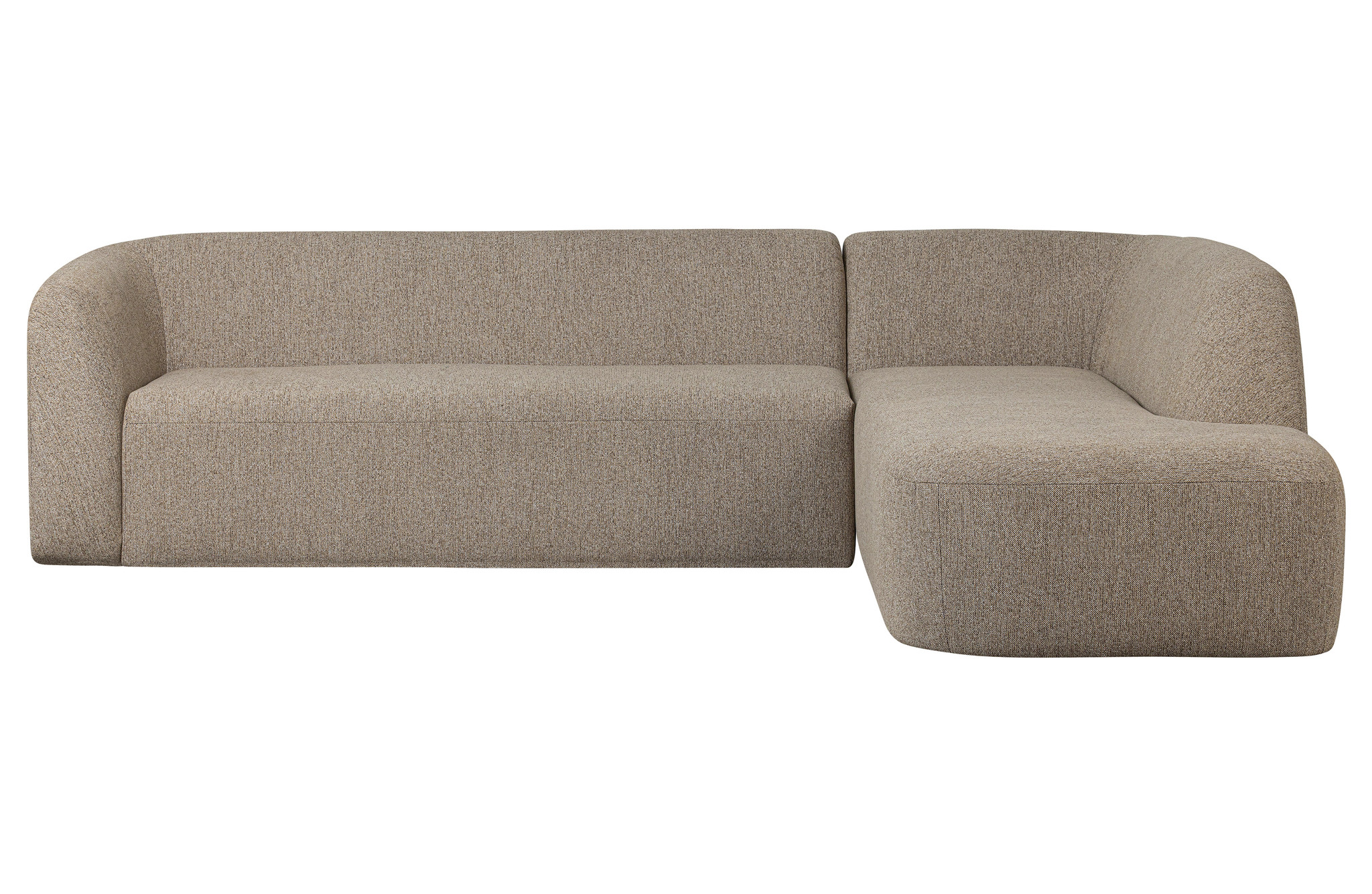 Be Pure Home | Sloping hoekbank rechts naturel - Stijl28