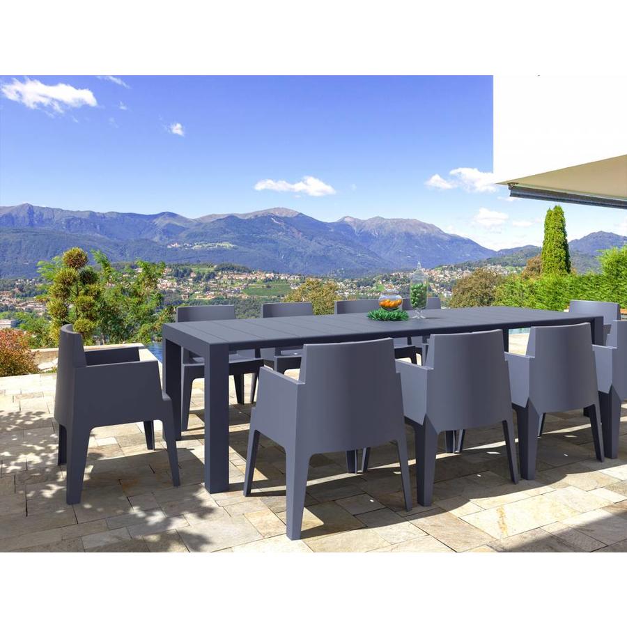 Tuintafel - Vegas XL - Donkergrijs - Uitschuifbaar 260/300 cm - Garden ...