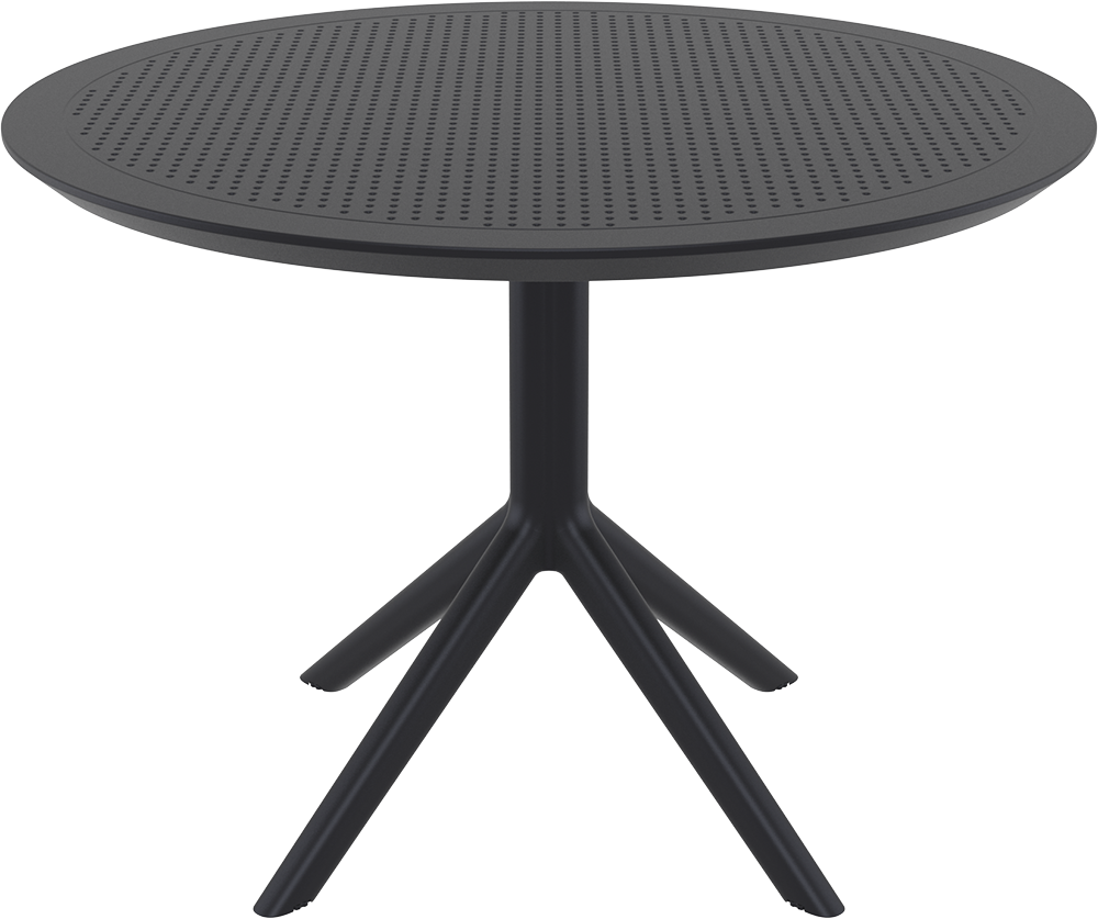 Ronde Tuintafel - Sky - Ø105 cm - Zwart - Siesta - Garden Interiors ...