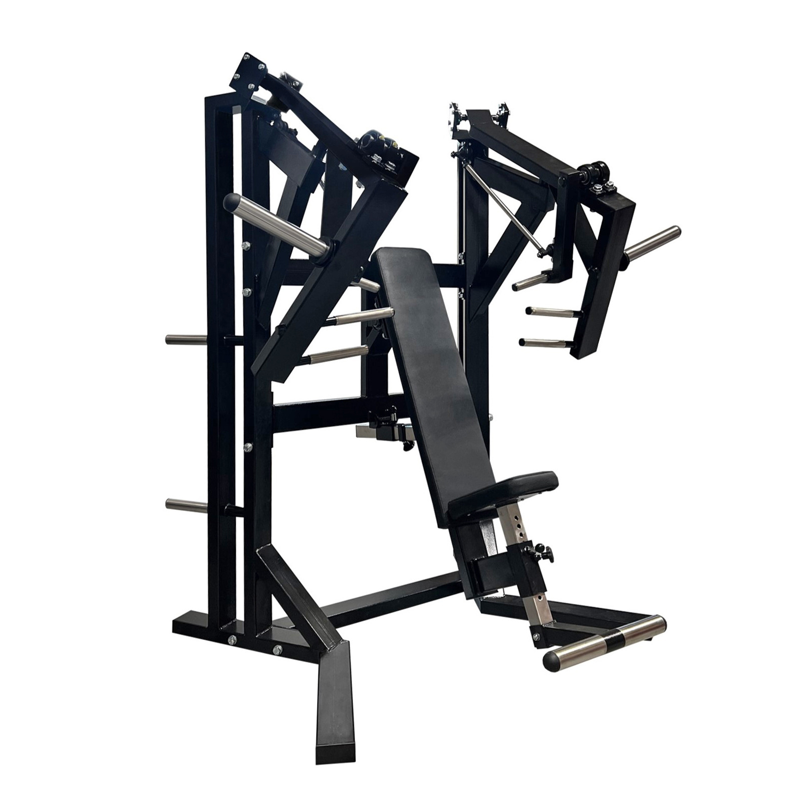 Sitting Chest & Shoulders Press Machine 6AXX2P | PLATE LOADED - FITNESS ...