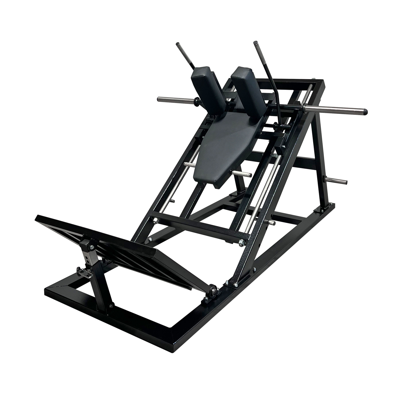 Hack Squat Machine Adjustable Foot Platform 1DX | Plate Loaded ...