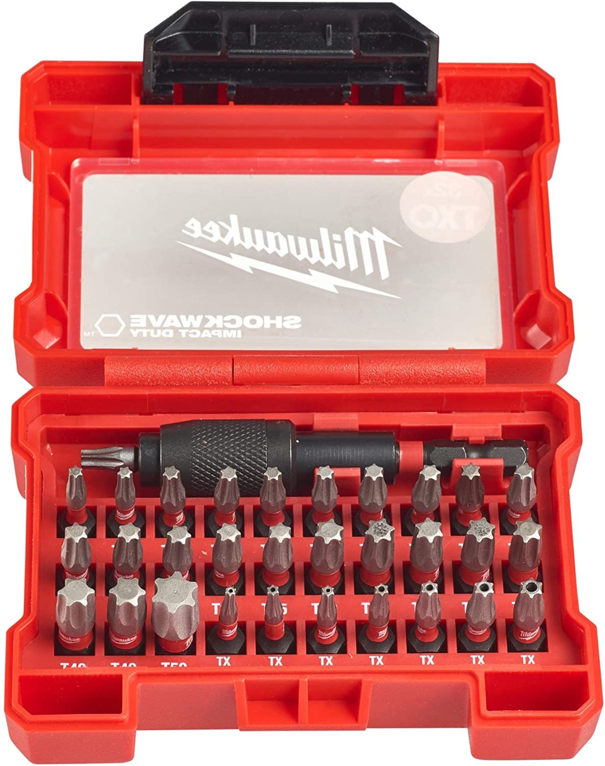 Milwaukee Shockwave Compact Bit Set 32-delige torx-set - Van Dijken Pro
