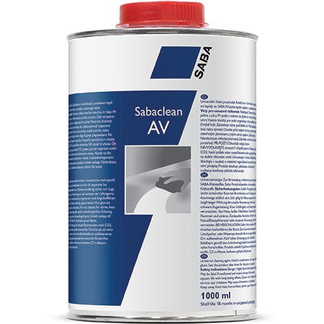 Sabaclean AV industriële schoonmaakmiddelen voor lijmen - SabaPro.nl ...