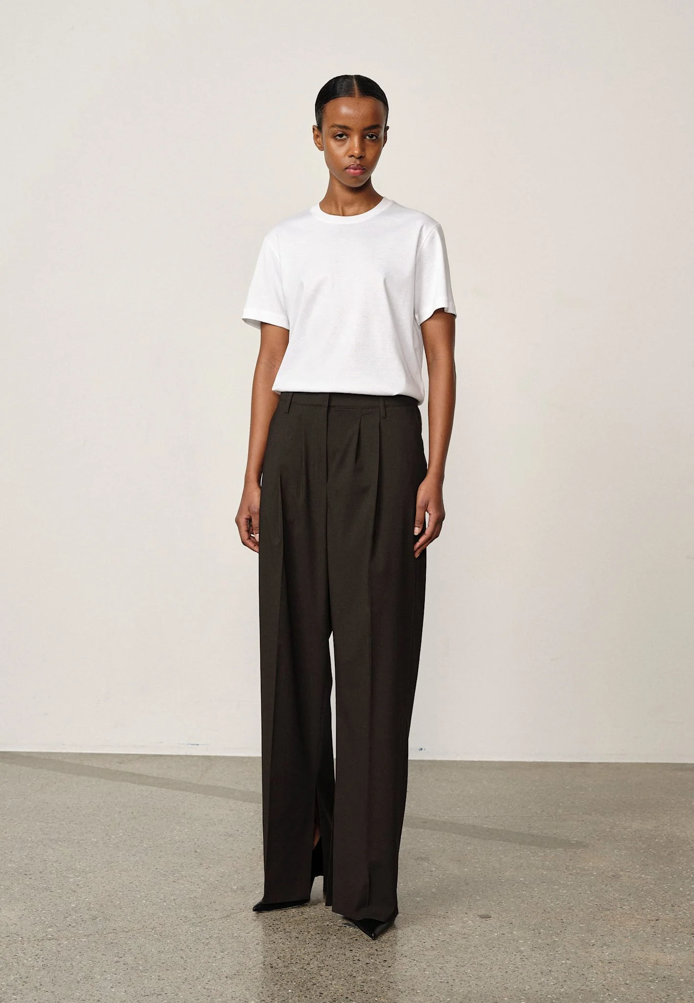 Rupert Low Waist Pants - Coffee Bean - JUULS STORE