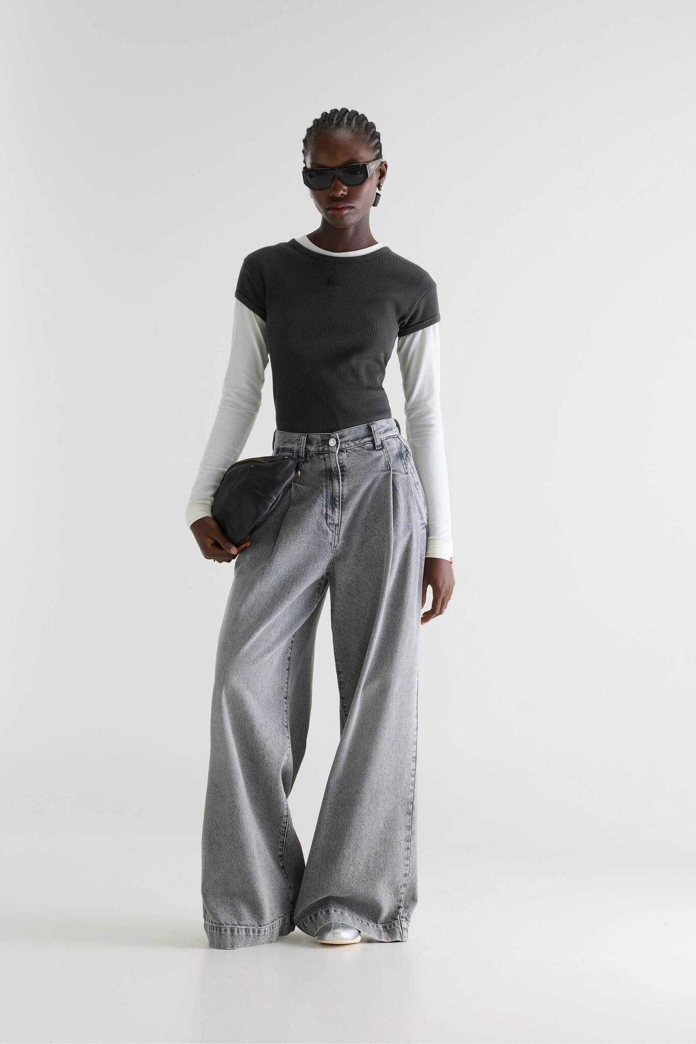 Pops pants - Used grey - JUULS STORE
