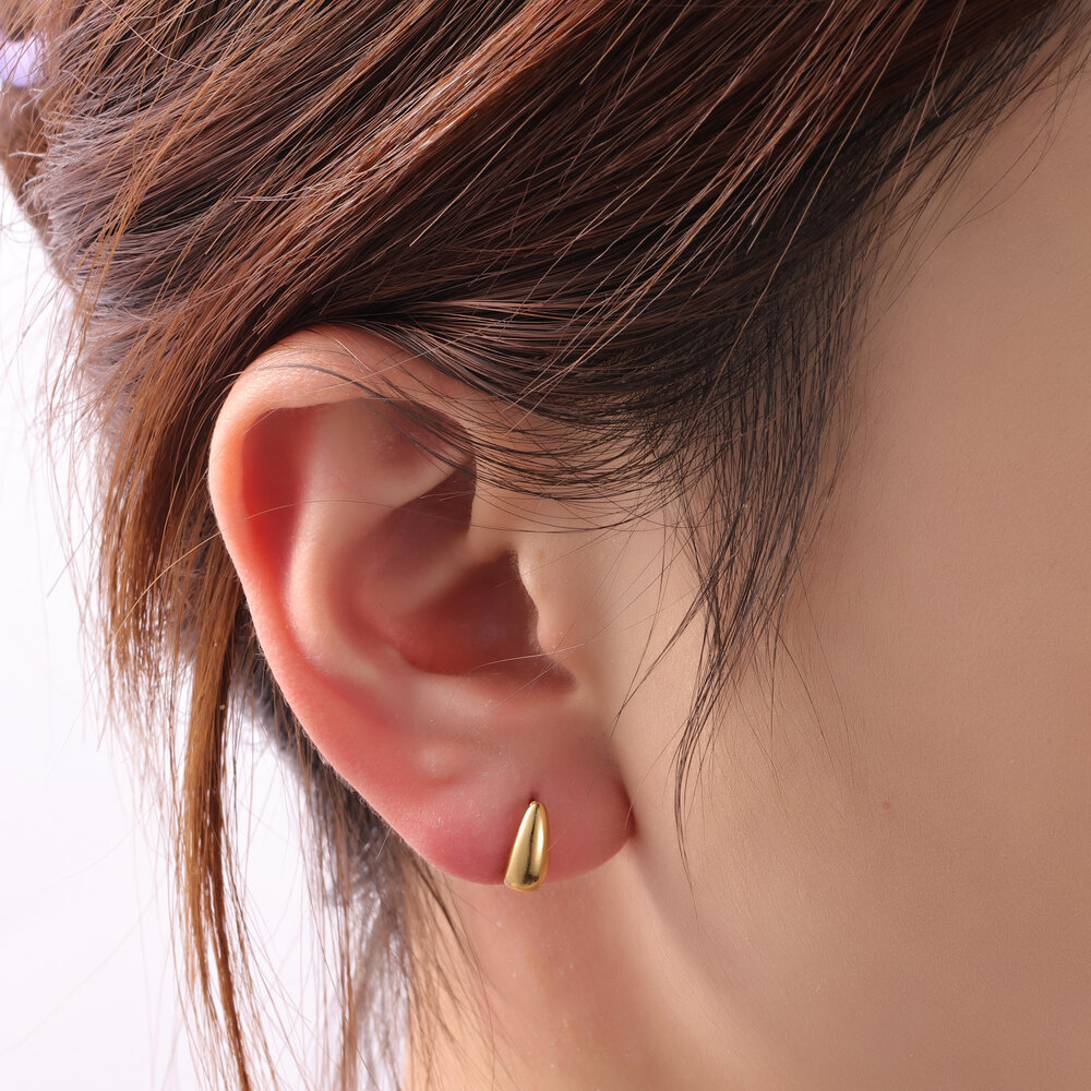 Day & Eve Small Drop Studs - ByMetz.nl