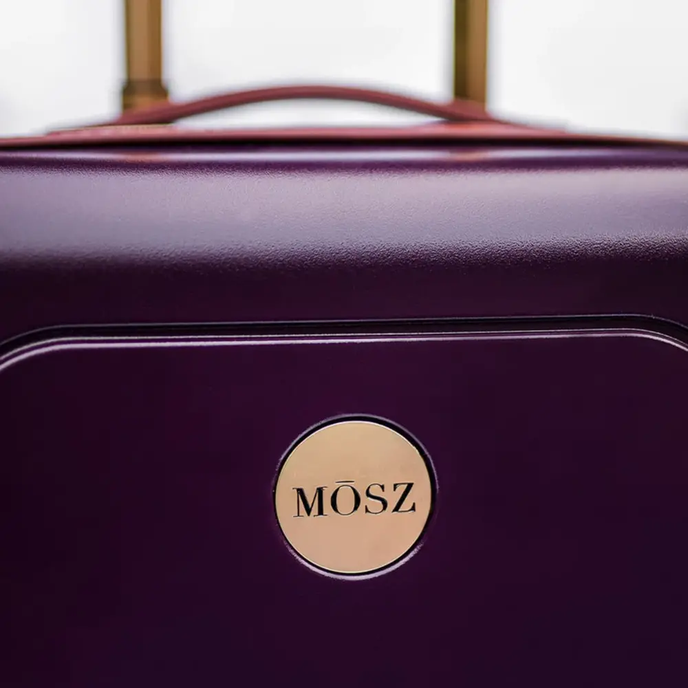 MOSZ Dames handbagage koffer - 55 cm - Lauren -Perfect Plum Kopen? - ByMetz.nl