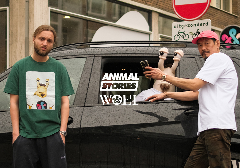 WOEI X SLOW FLOW ANIMAL T-SHIRTS - WOEI