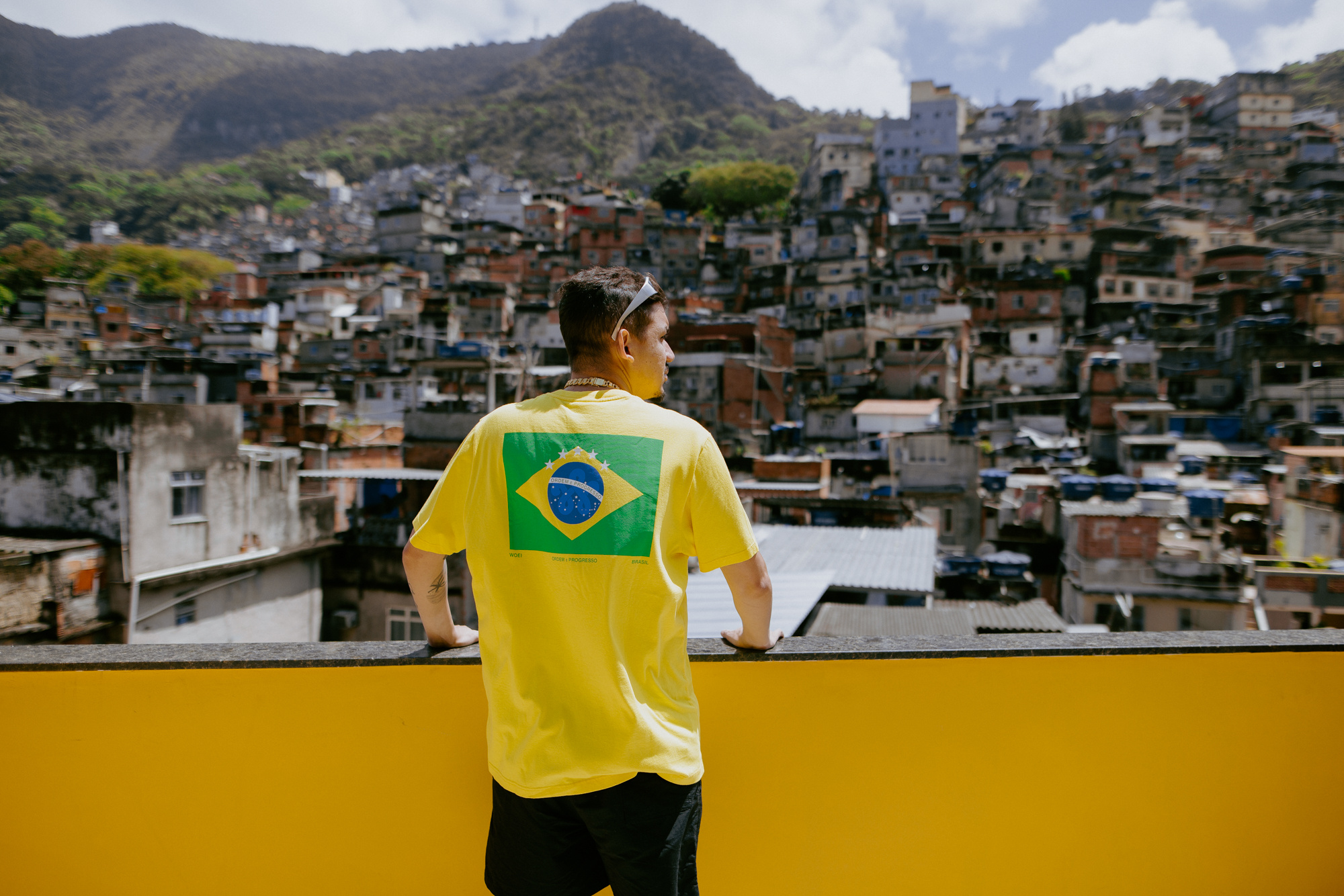 WOEI BRASIL 'ORDEM E PROGRESSO' T-SHIRT - WOEI