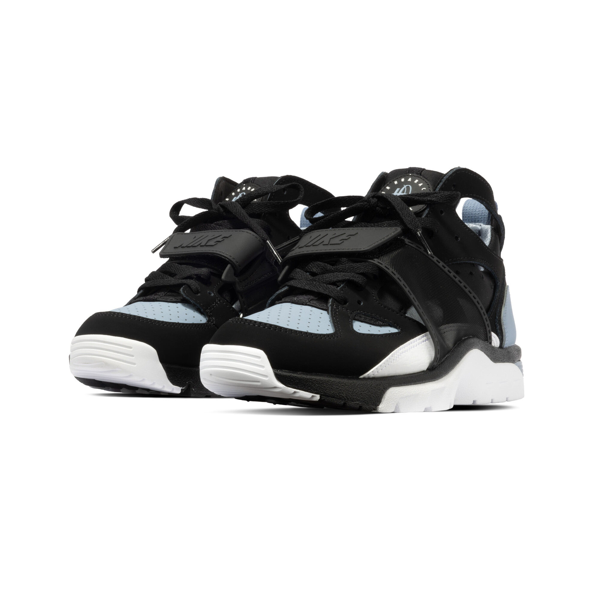 NIKE AIR TRAINER HUARACHE ‘BLACK COOL BLUE’ IH4470-001 - WOEI