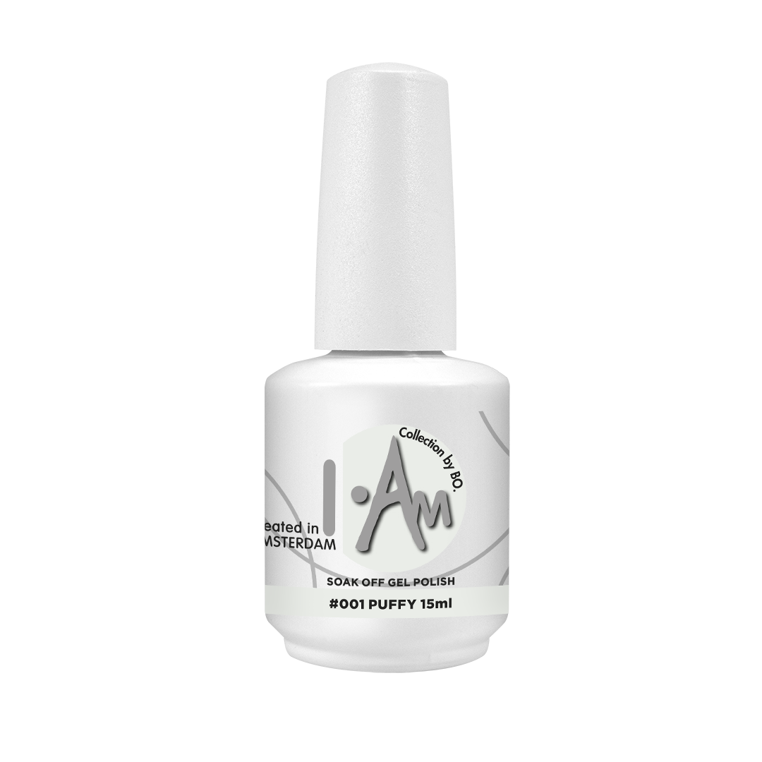 I.Am by BO. Soak Off Gel Polish #001 Puffy (15ml) - Beauty Company