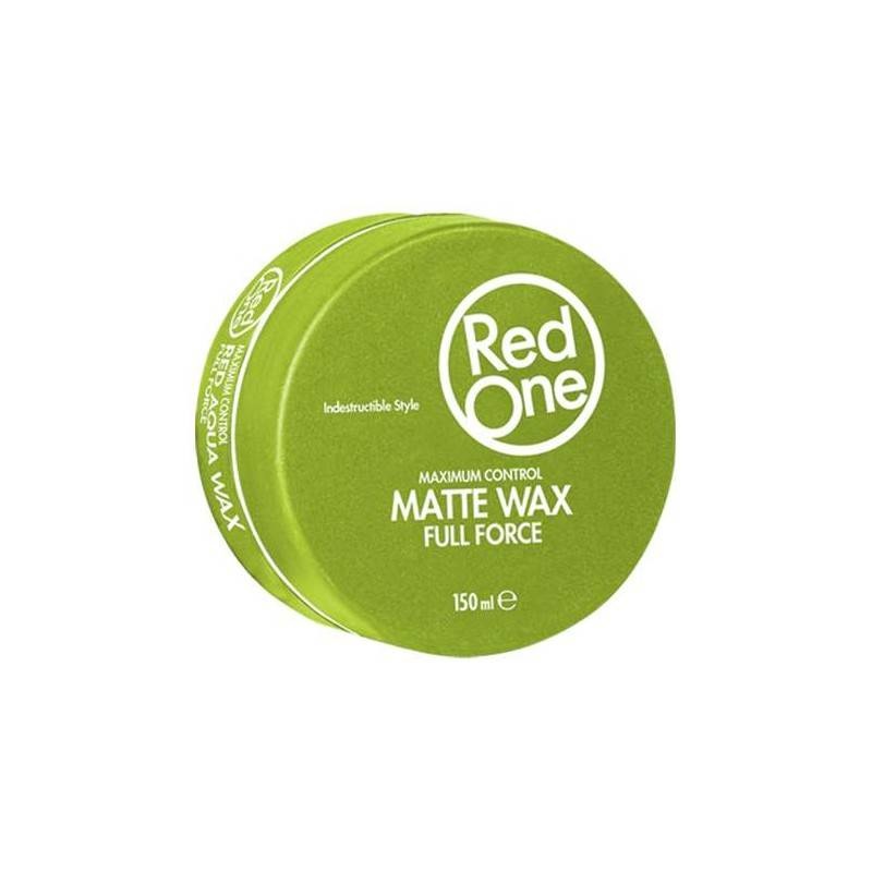 Red One Green Matt Hair Wax - KappersSolden.be