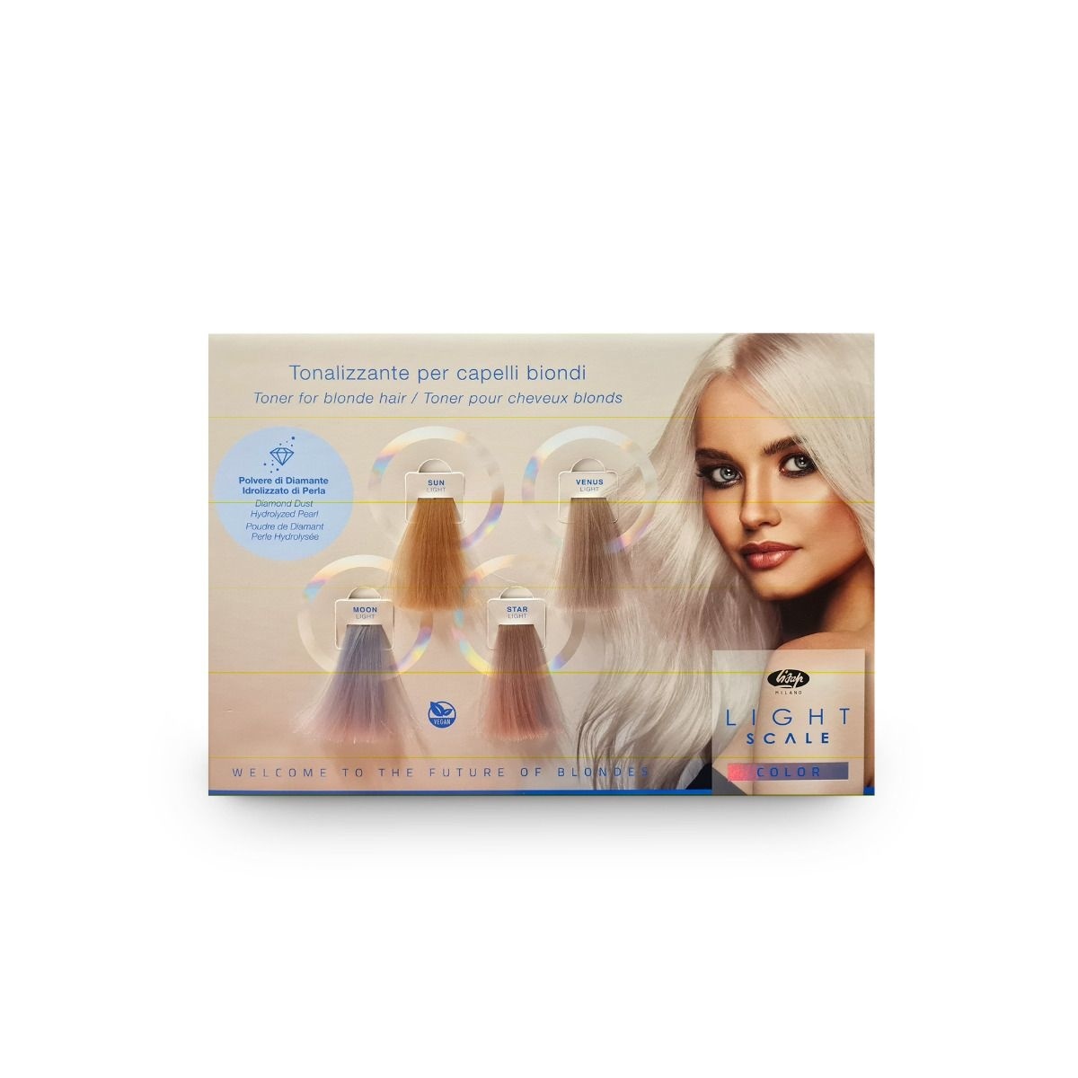 Lisap Light Scale Color Chart - KappersSolden.be