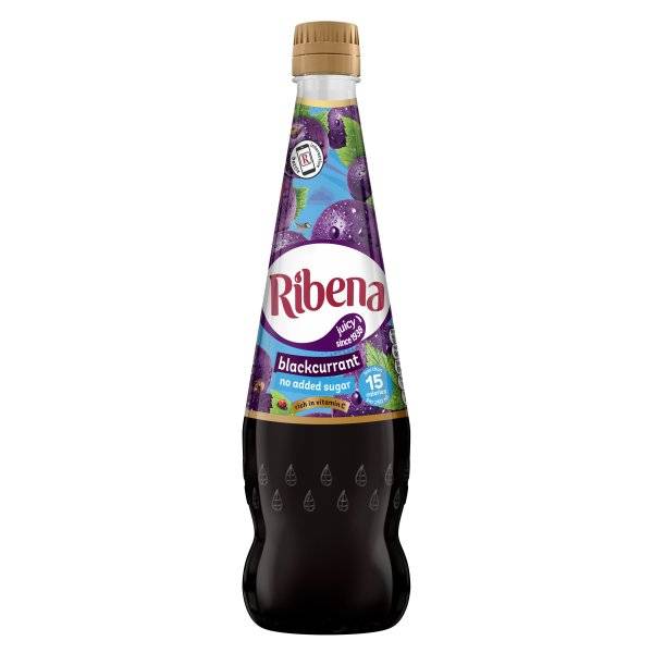 Ribena Blackcurrant No Sugar Cordial 850ml - Kellys Expat Shopping