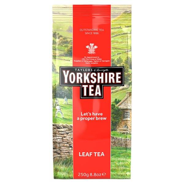Yorkshire Tea Leaf Tea, 250g | British Tea - Kellys Expat Shopping