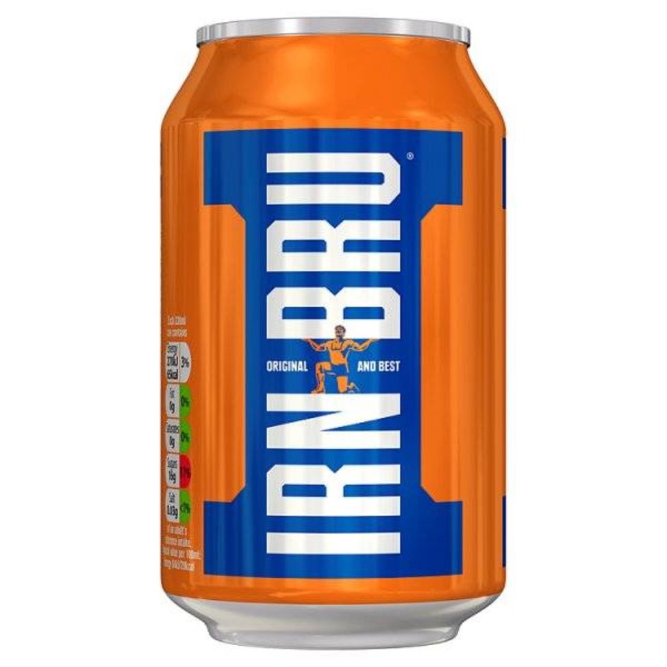 Barr Irn Bru 1901 Glass 750ml | British Drinks | Scottish Irn Bru ...