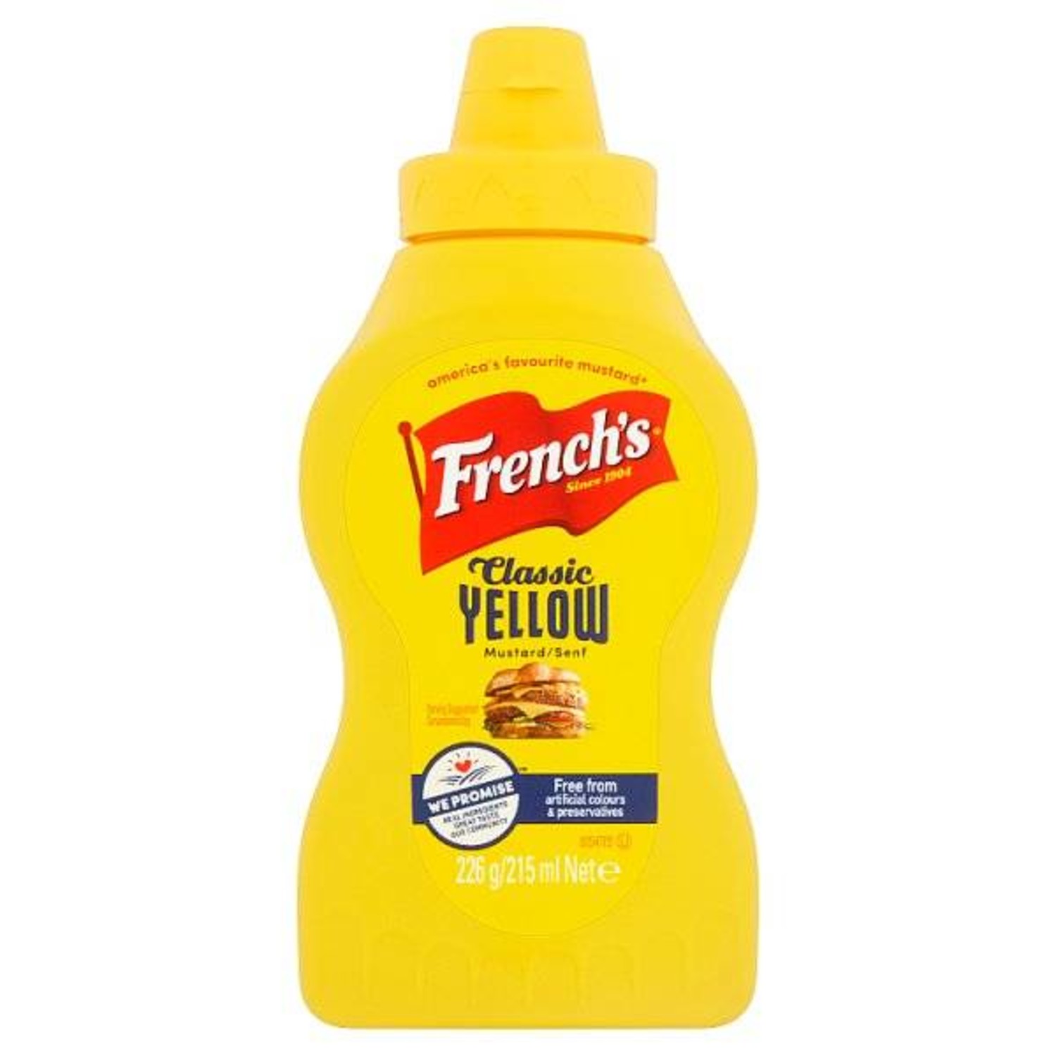 French's Classic Yellow Mustard | British Sauces & Condiments - Kellys ...