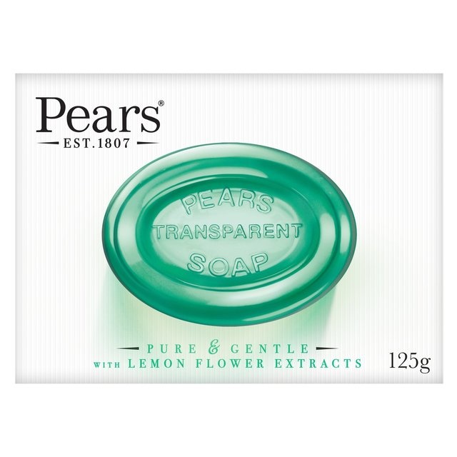 Pears Soap Transparent Green Bar 125g - Kellys Expat Shopping