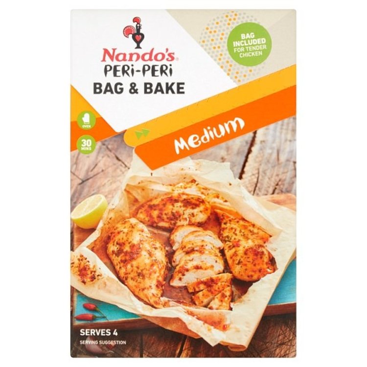 Nando's Peri-Peri Bag & Bake Medium 20g | Nandos Piri Piri Netherlands ...