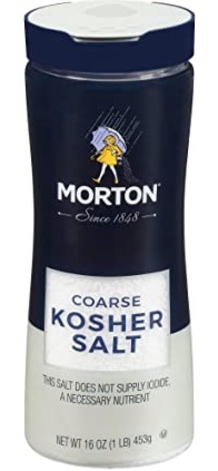 Morton Kosher Salt 453g (16oz) | Amerikaans Kosher Zout Online - Kellys ...
