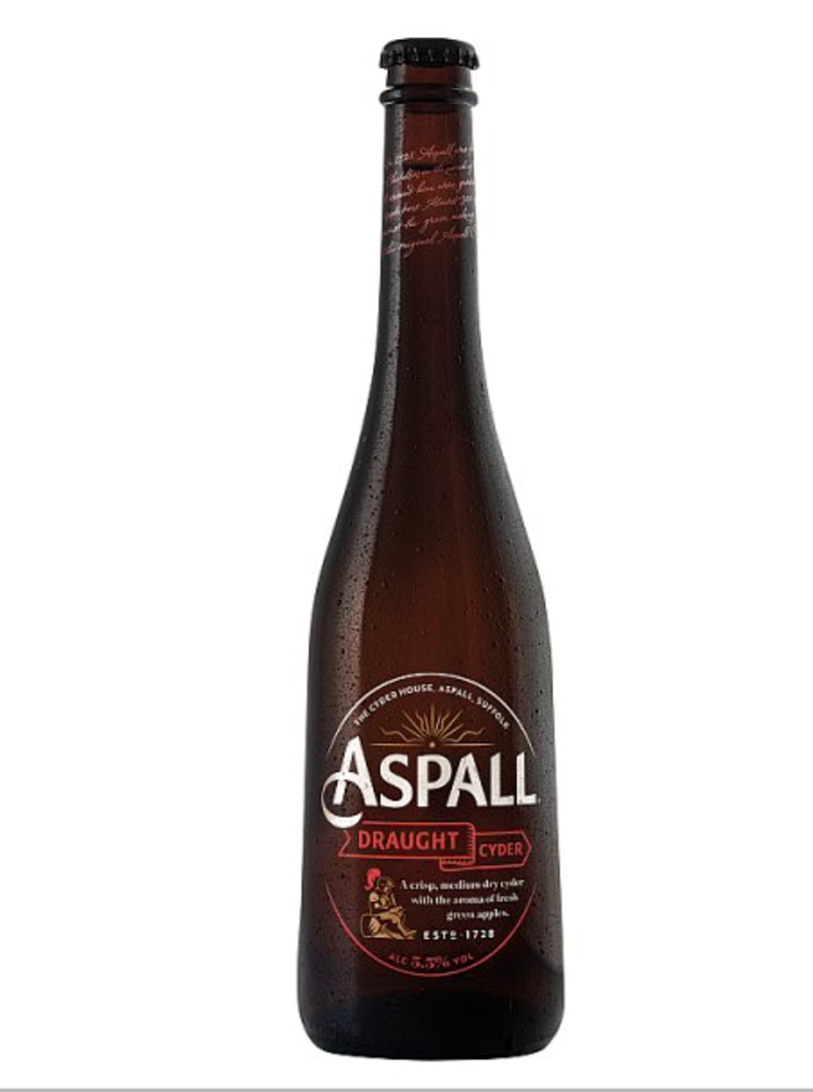 Aspall Draught Cyder 500ml | Apple Cider | British Beer & Cider ...