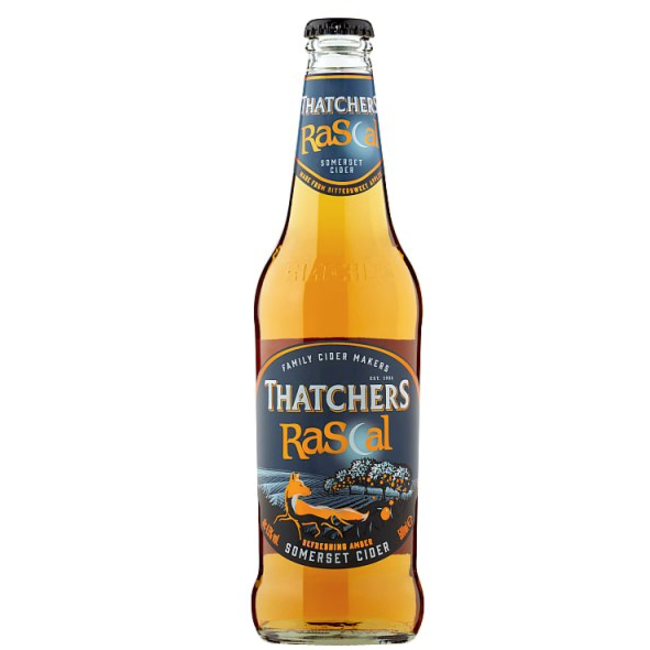 Thatchers Rascal Amber Cider 500ml | British Beer & Cider - Kellys ...