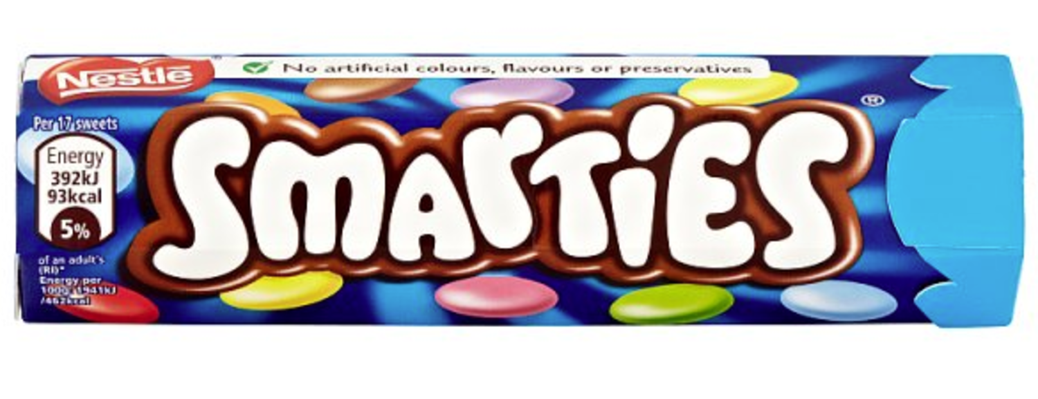 Smarties Hexatube | British Chocolate | The Hague Wassenaar A'dam ...