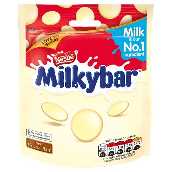 Milkybar Nestle Milkybar Raspberry Block 170g | Shop Online At