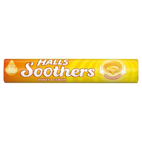 Halls Soothers Honey & Lemon 45g | Buy British & American sweets ...