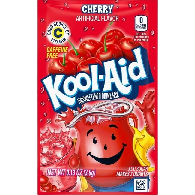 Kool-Aid Cherry Sachet | Buy American Kool-Aid Online! - Kellys Expat ...