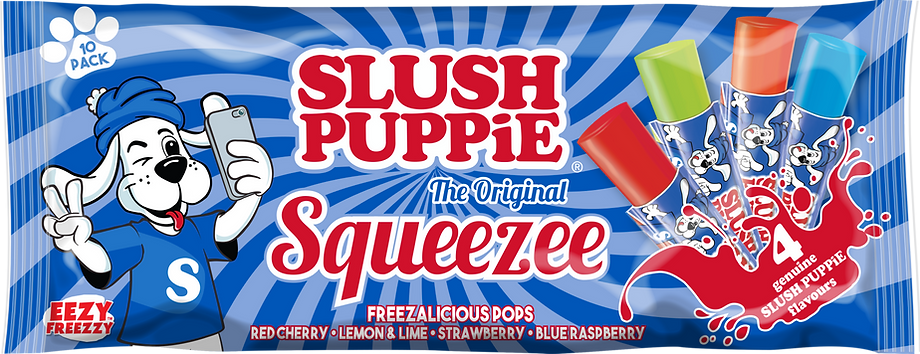 Slush Puppie Squeeze 10pk | Summer Popsicles - Kellys Expat Shopping