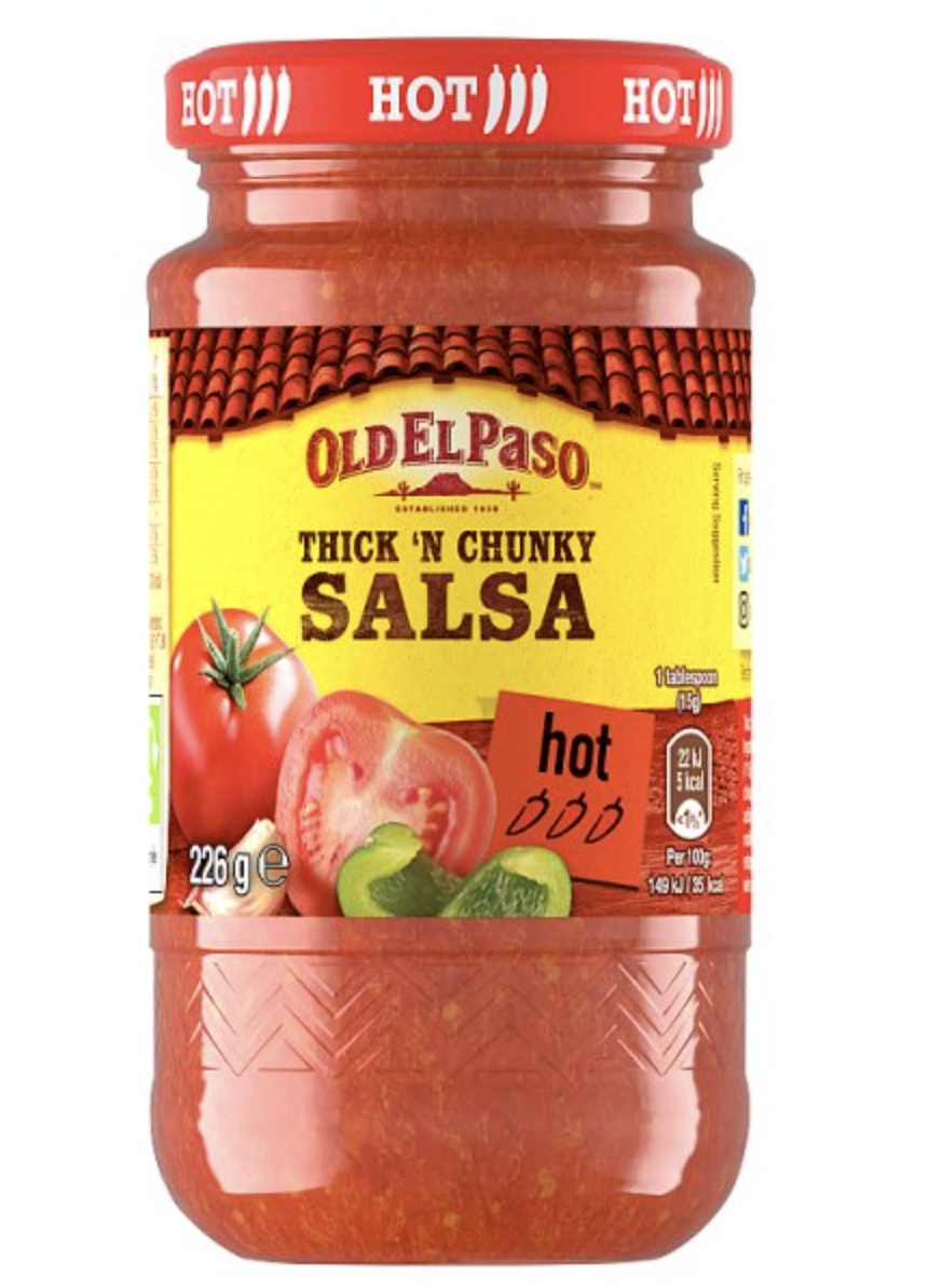Old El Paso Thick n Chunky Salsa Hot | Kellys Expat Shopping - Kellys ...