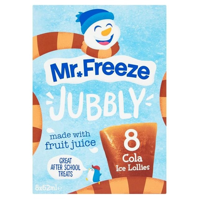 Mr. Freeze Jubbly Cola 8pk | Calypso | Popsicles - Kellys Expat Shopping