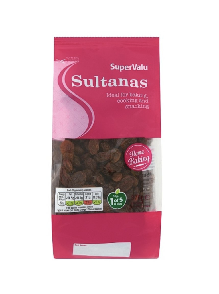 Dried Fruit Sultanas 375g - Kellys Expat Shopping