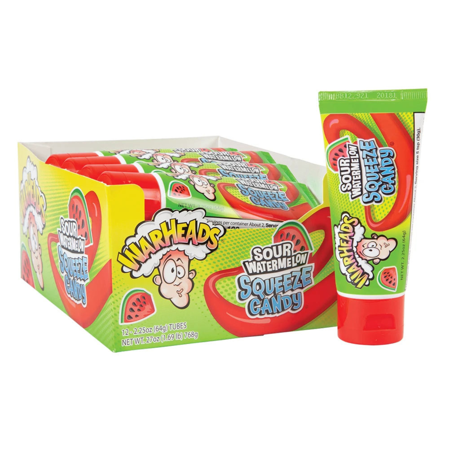 Warheads Squeeze Sour Watermelon 64g - Kellys Expat Shopping