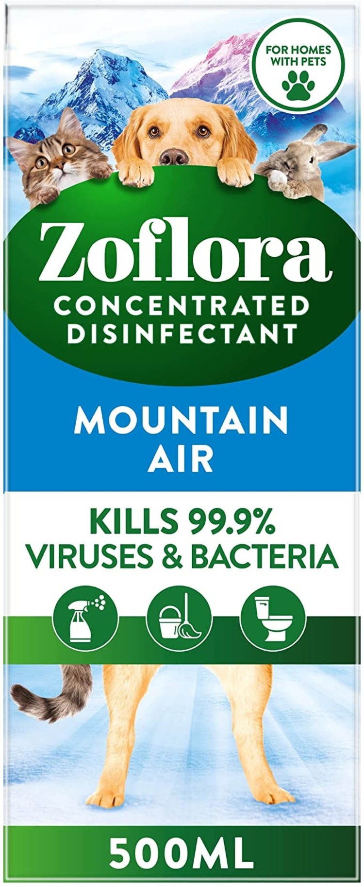 Zoflora Concentrated Disinfectant Mountain Air 500ml - Kellys Expat ...