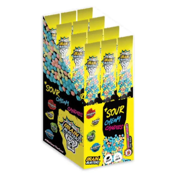 Brain Blasterz Sour Chewy Candies 60g - Kellys Expat Shopping