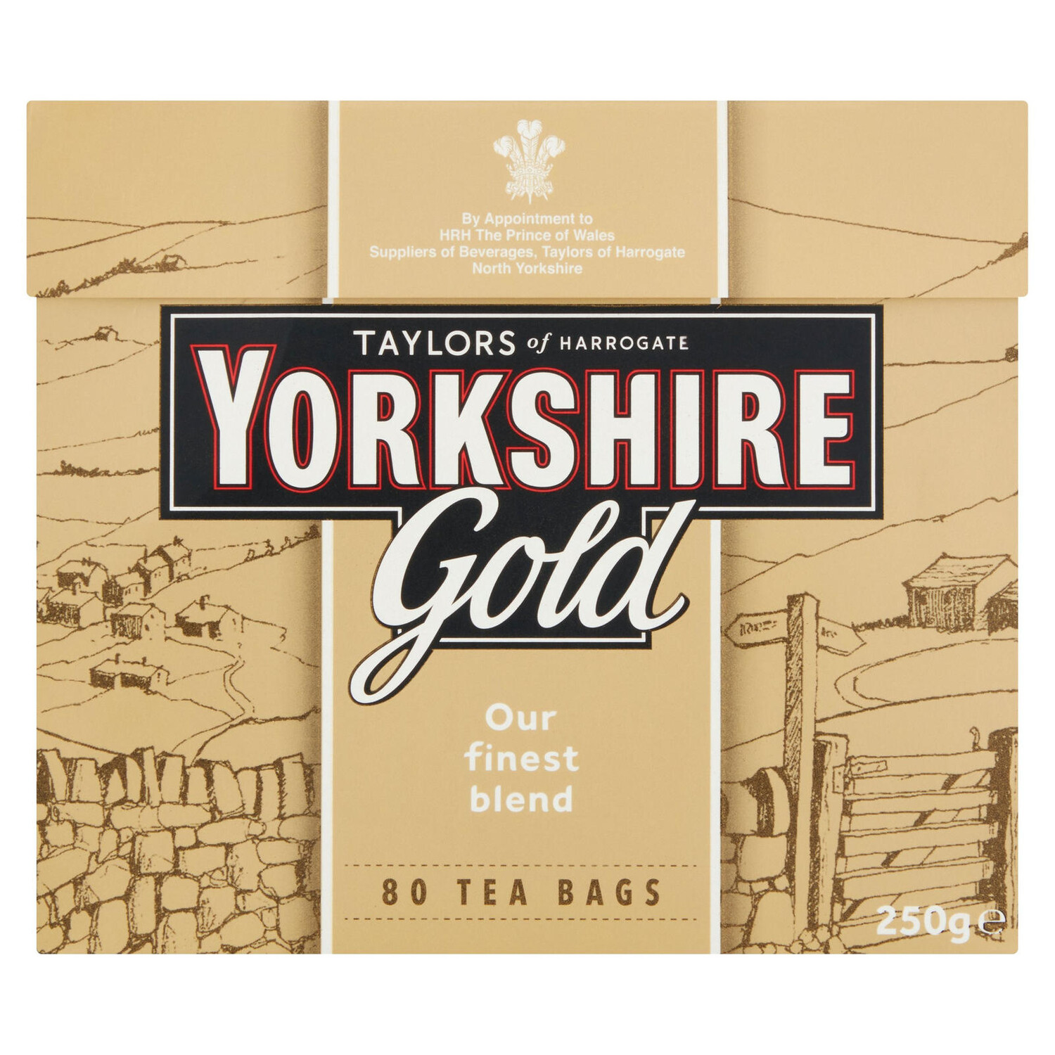 Yorkshire Gold 80 Tea Bags | British Tea | Hot Drinks - Kellys Expat ...