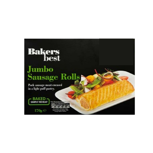 Bakers Best Jumbo Sausage Roll 170g - Kellys Expat Shopping