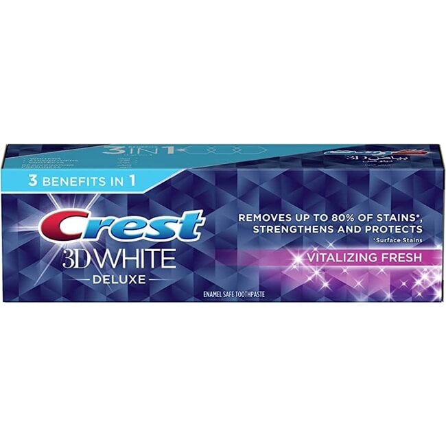 Crest Toothpaste 3D White Vitalizing Fresh 75ml - Kellys Expat Shopping