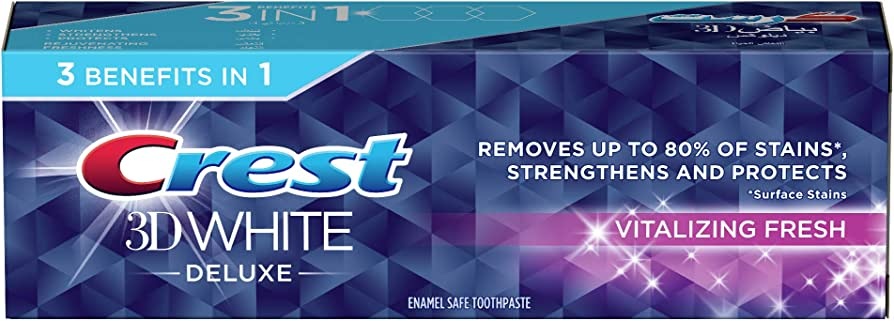 Crest Toothpaste 3D White Vitalizing Fresh 75ml - Kellys Expat Shopping