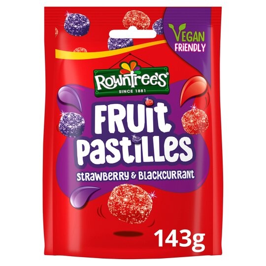 Rowntree's Fruit Pastilles Red & Black 143g - Kellys Expat Shopping