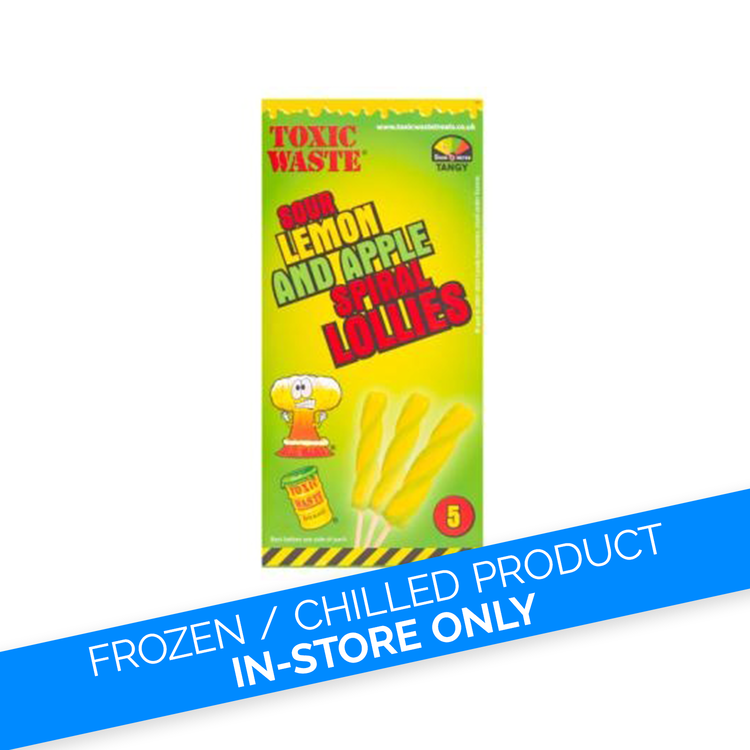 Toxic Waste Sour Lemon & Apple Spiral Ice Lollies 5pk - Kellys Expat ...
