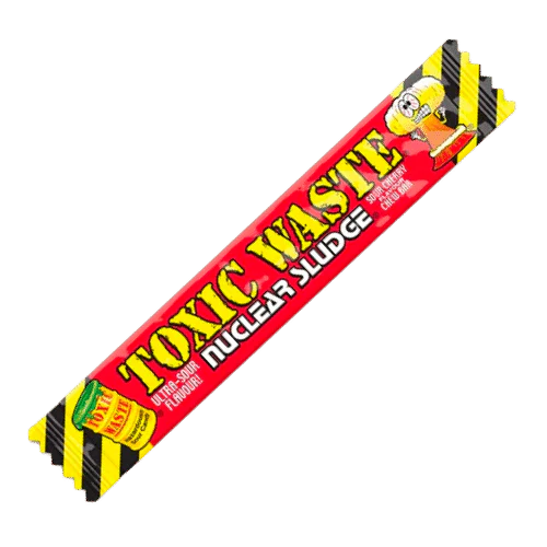 Toxic Waste Cherry Chew Bar 20g - Kellys Expat Shopping