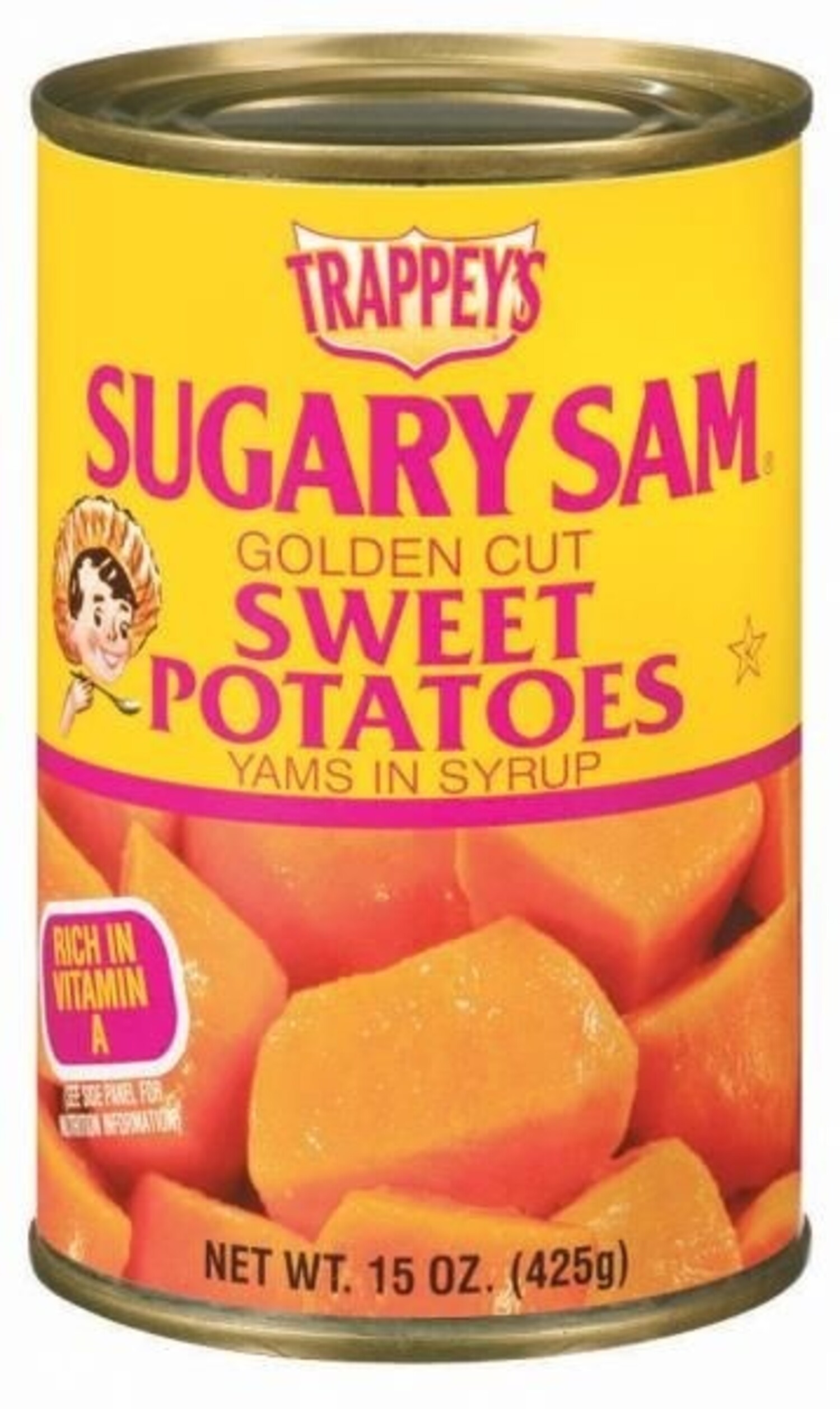 Trappey's Sugary Sam Golden Cut Yams - Kellys Expat Shopping Trappey's Sugary Sam Golden Cut Yams - Kellys Expat Shopping