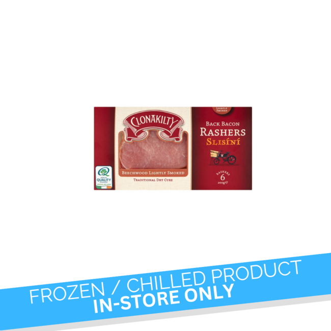 Lightly Smoked Dry Cure Rashers 200g| Kellys Expat Shopping - Kellys ...