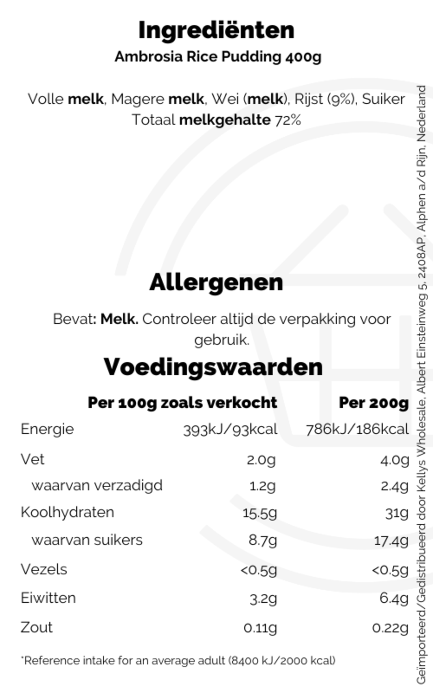 Ambrosia Rice Pudding 400g | British desserts, pudding, cake, custard ...
