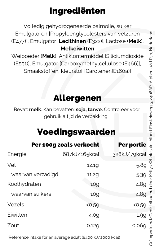 Bird's Dream Topping 36g | populair Engels eten Nederland - Kellys ...