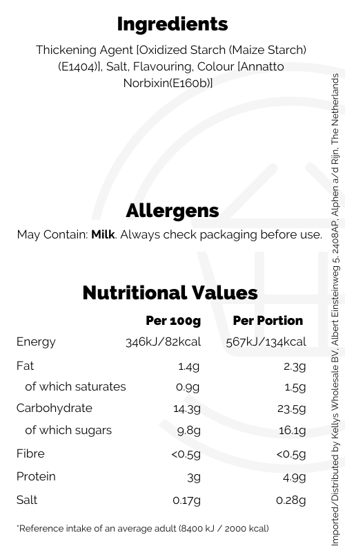 Bird's Traditional Custard Powder 350g - Kellys Expat Shopping