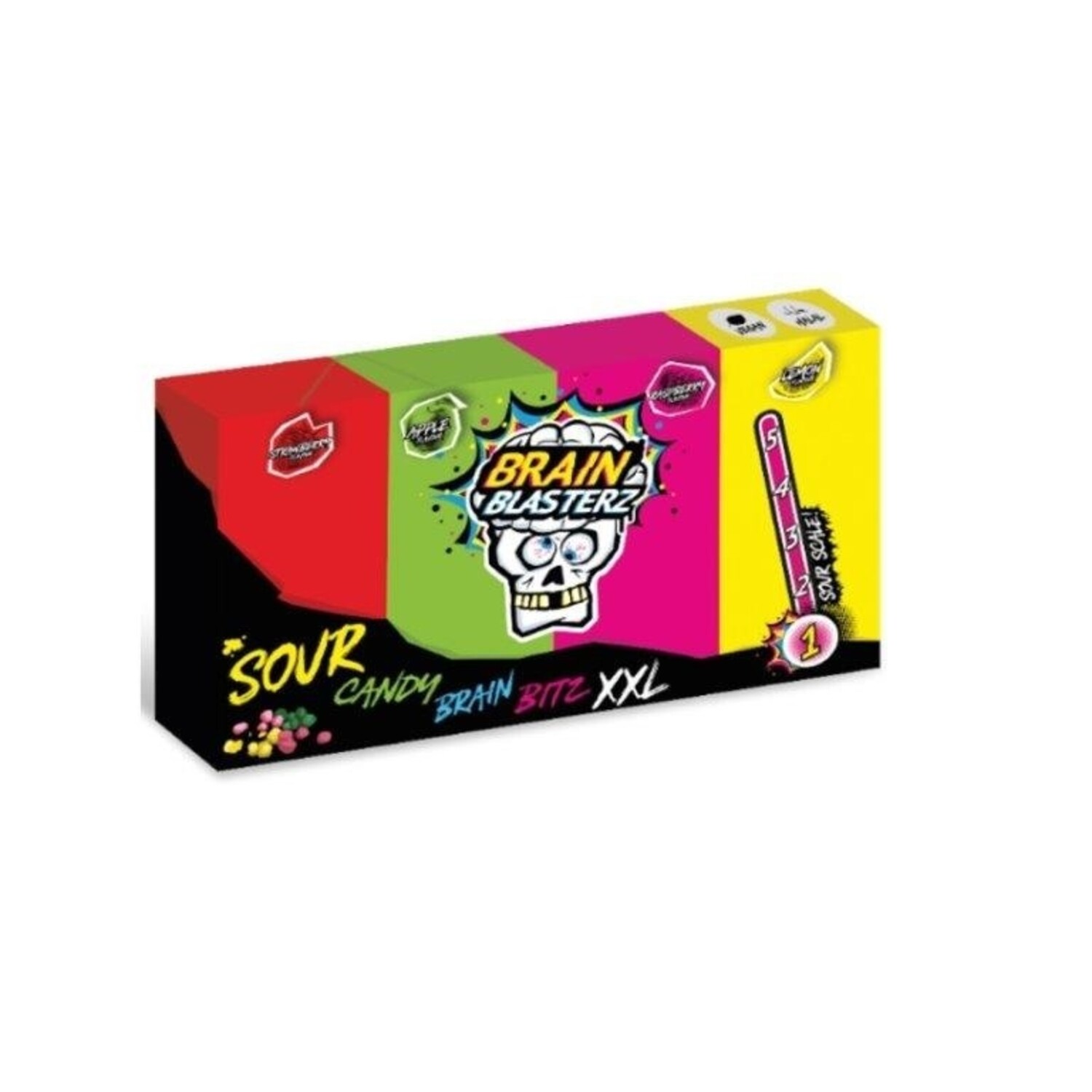 Brain Blasters XXL 144g | British & American Candy - Kellys Expat Shopping